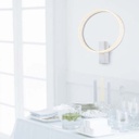 Lámpara LED Decorativa de Pared (Aplique), DG60692W, 18W, 4000K Blanco ...